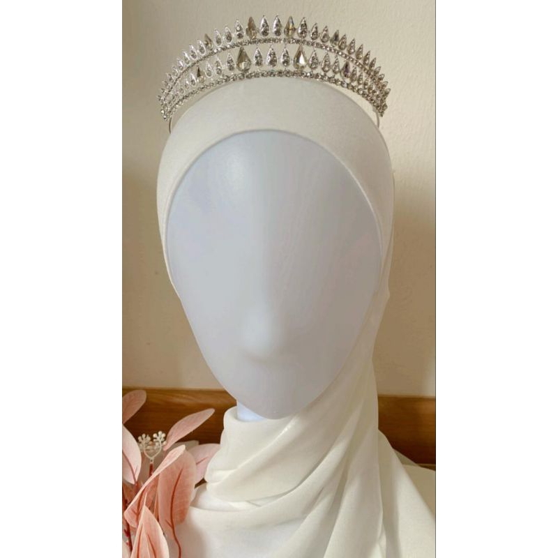 Crown Nikah Crown Pengantin Tunang Sanding Mahkota Tiara Bridal ...