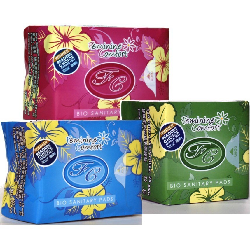 AVAIL PAD HERBA FC BIO SANITARY ( HIJAU / BIRU / MERAH ) | Shopee Malaysia