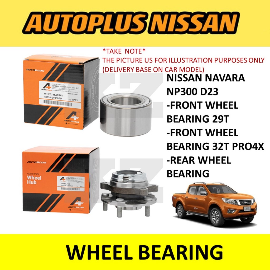 NISSA NAVARA N300 D23 - FRONT WHEEL BEARING 29T / FRONT WHEEL BEARING ...