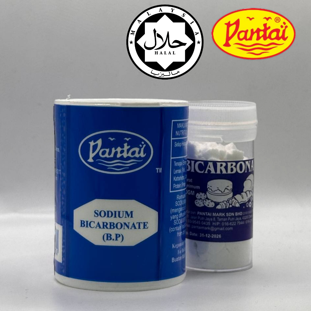 Pantai Brand Soda Bicarbonate Halal Certified Baking Soda Sodium ...