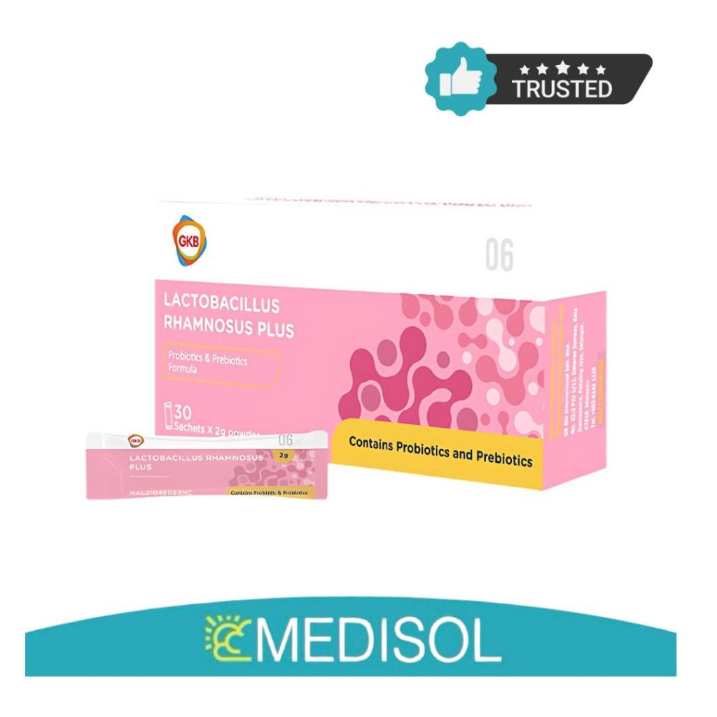 MEDISOL GKB Lactobacillus Rhamnosus Plus 30s Sensitive Skin | Eczema ...