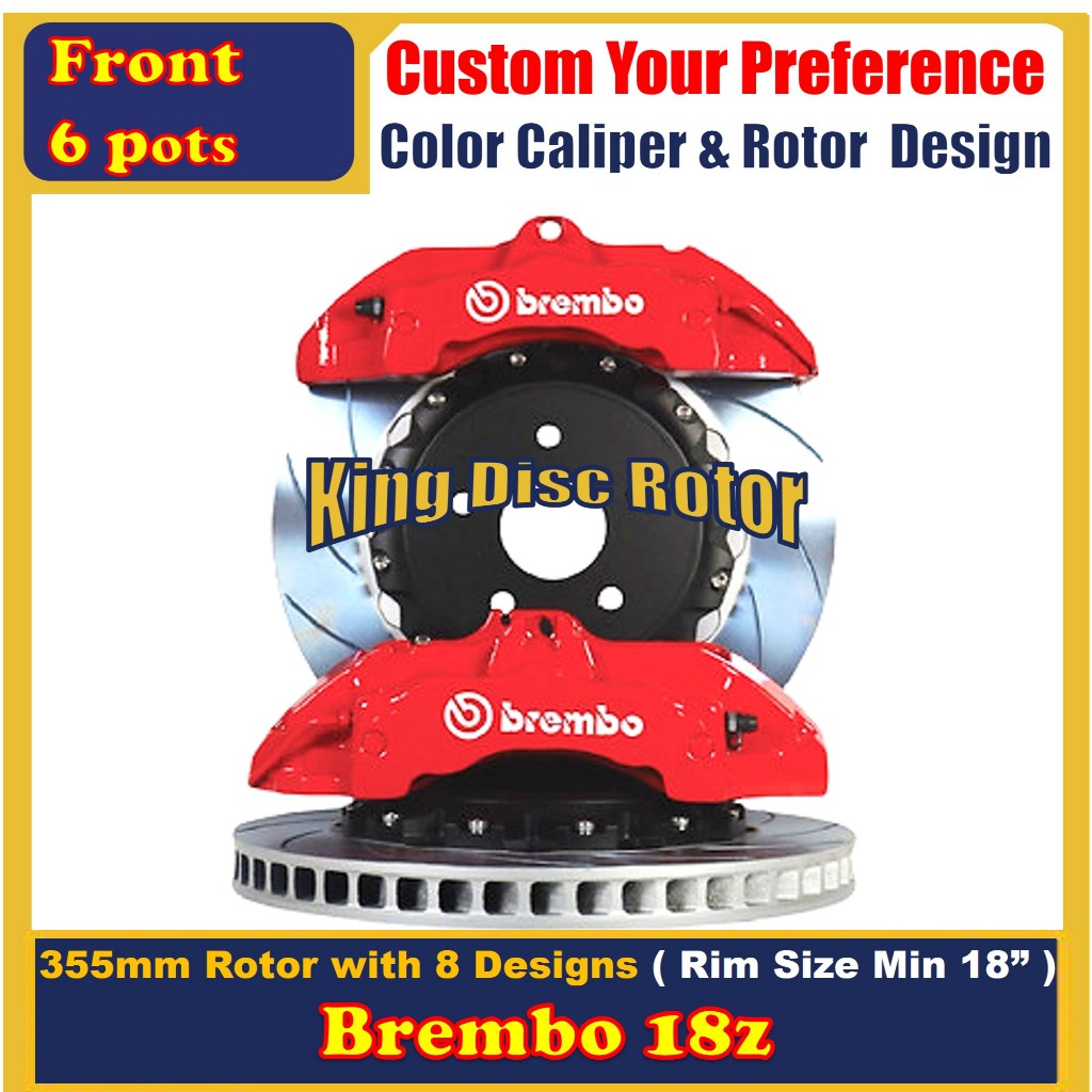 Brembo AP Racing Endless Akebono Alcon Caliper 4pot 6pot F40 F50 18Z ...