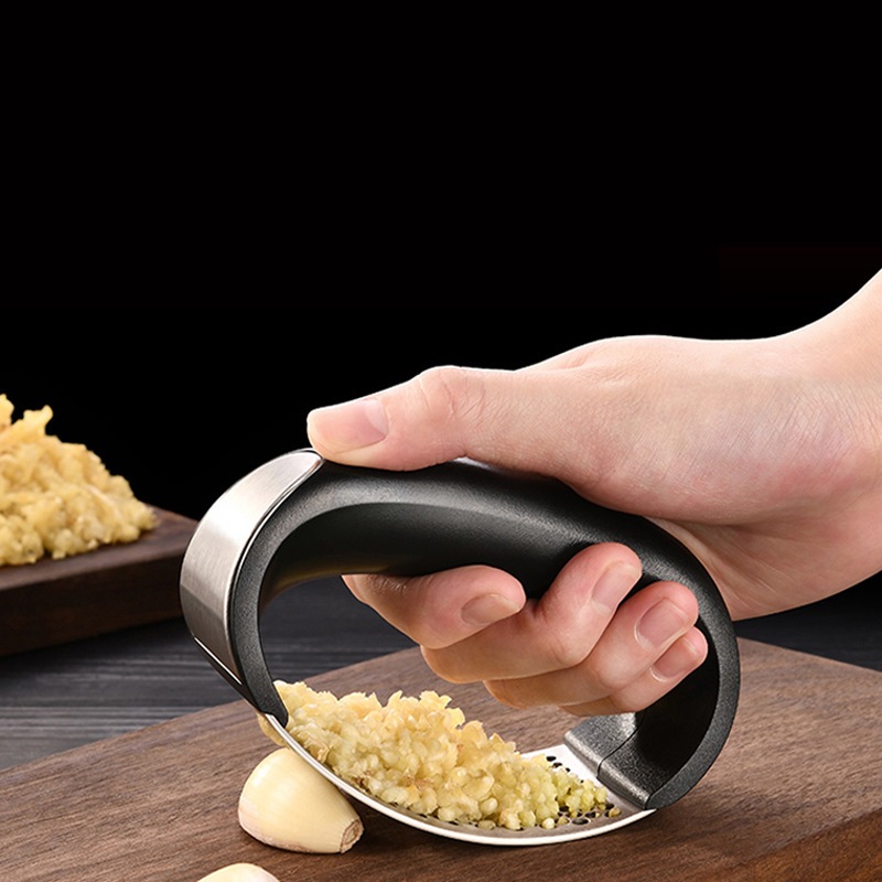 Garlic Press Rocker - Stainless Steel Garlic Mincer Garlic Crusher, New ...