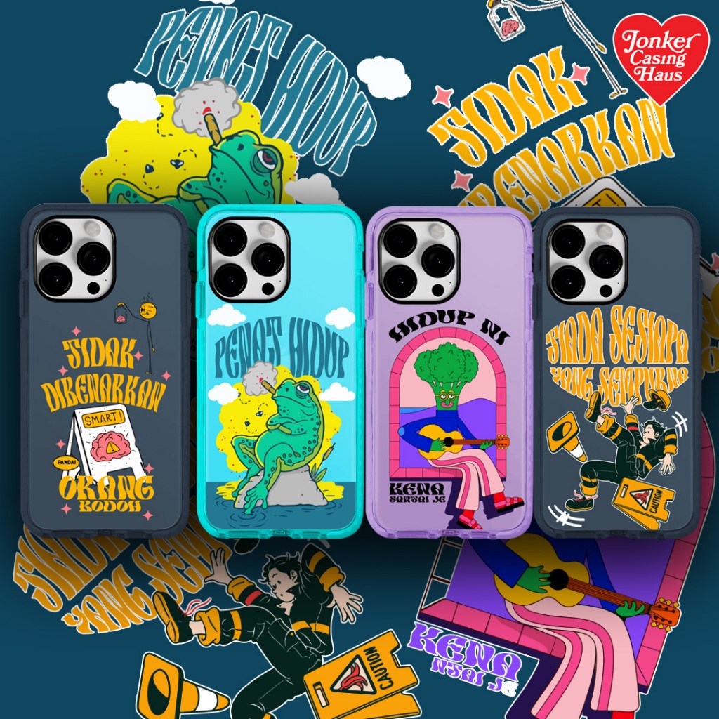 NEW "HIDUP QUOTES" DESIGNATED CASE Bumper Neon Case Casing IP 6 until ...