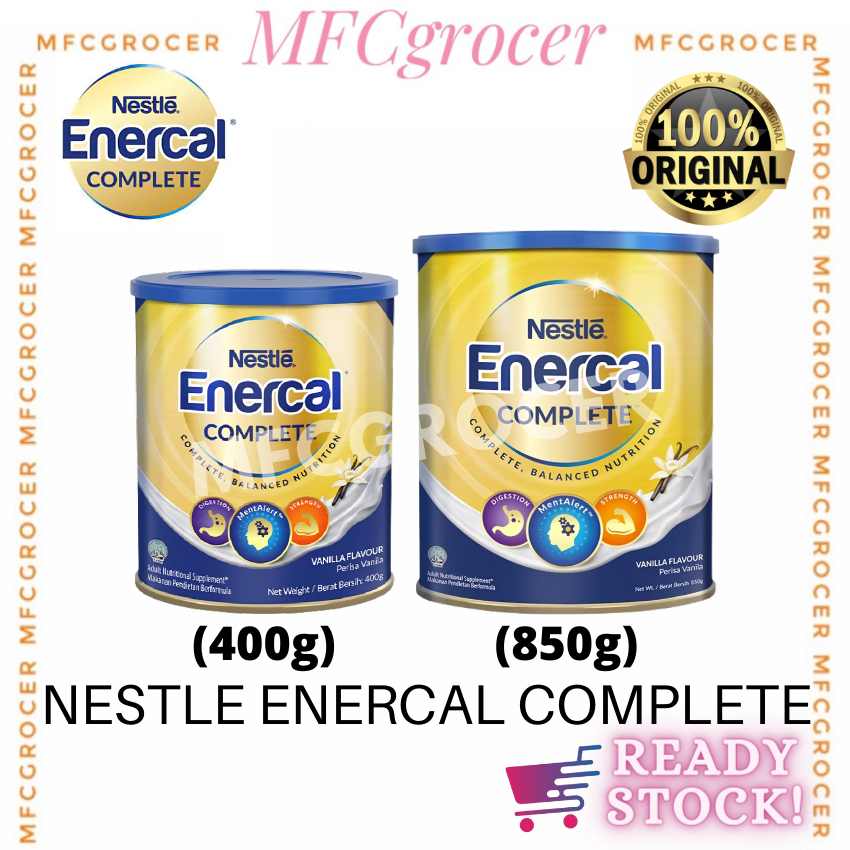 NESTLE ENERCAL COMPLETE (400g / 850g) ( New Tin ) Exp: 03/2025 | Shopee Malaysia