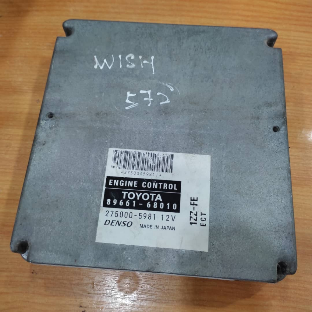 Toyota Wish Engine ECU 89661-68010 (Used) | Shopee Malaysia