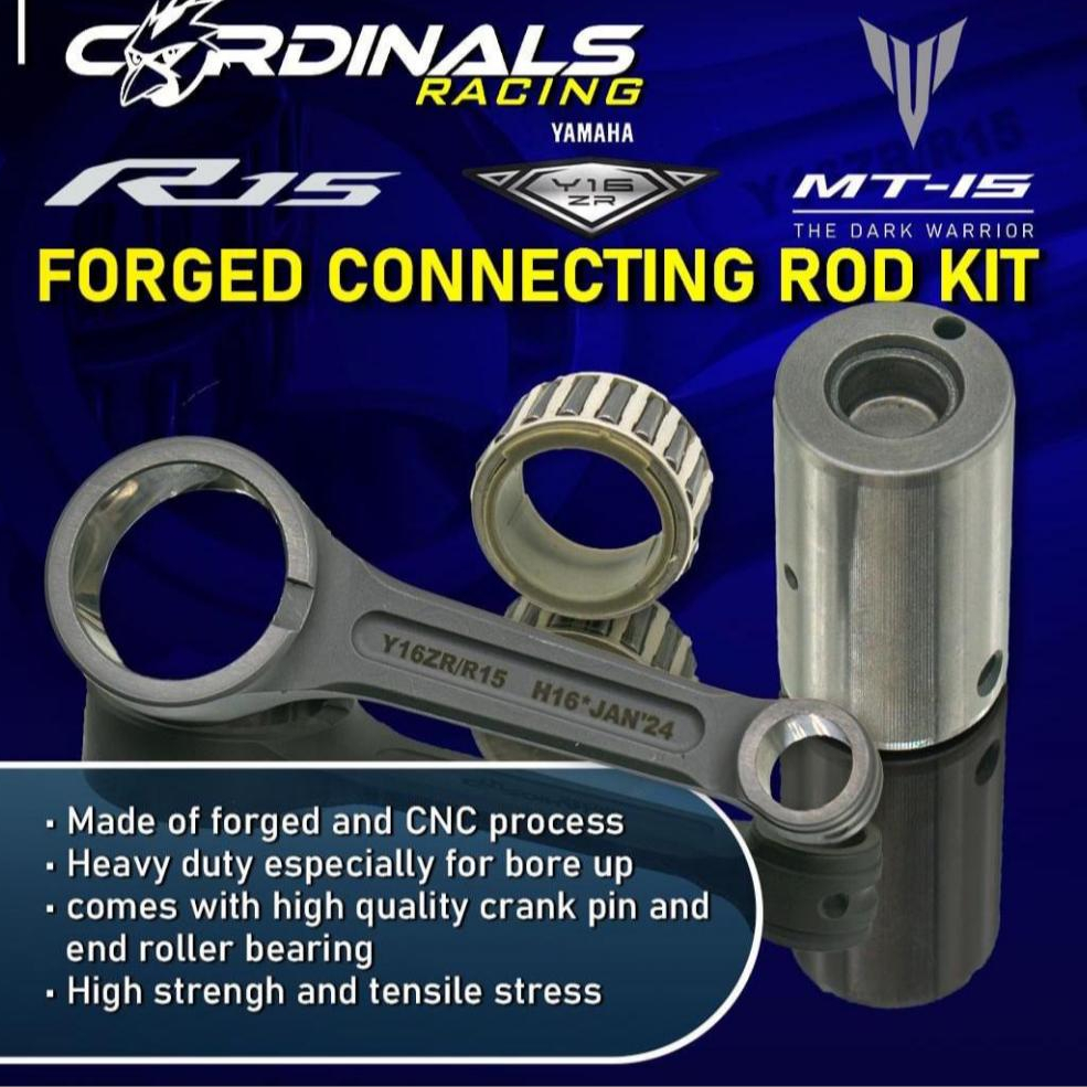H16-STD Cardinals racing forged connecting rod con rod ( STD SIZE ...