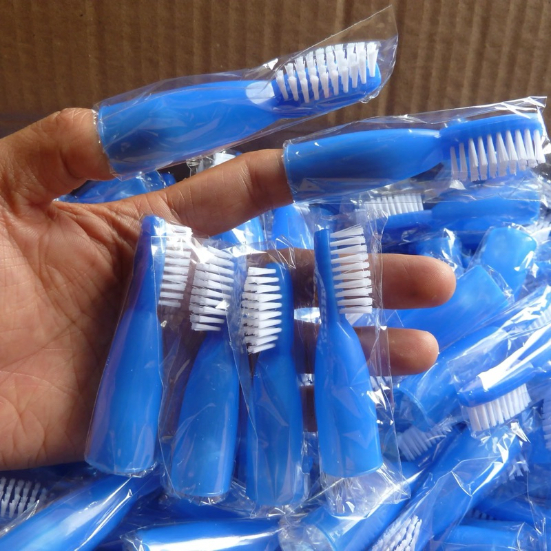 1000 PCS FINGERTIPS TOOTHBRUSH FOR PRISON USAGE OKT TAHANAN BERUS GIGI ...