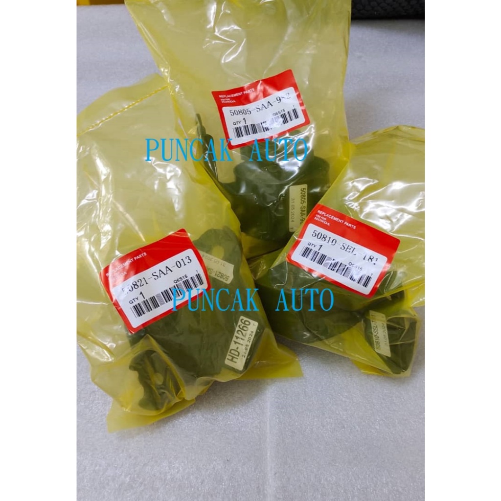 HONDA CITY SEL IDSI VTEC / JAZZ GD 2003 - 2007 ENGINE MOUNTING AUTO OR MANUAL SET | Shopee Malaysia