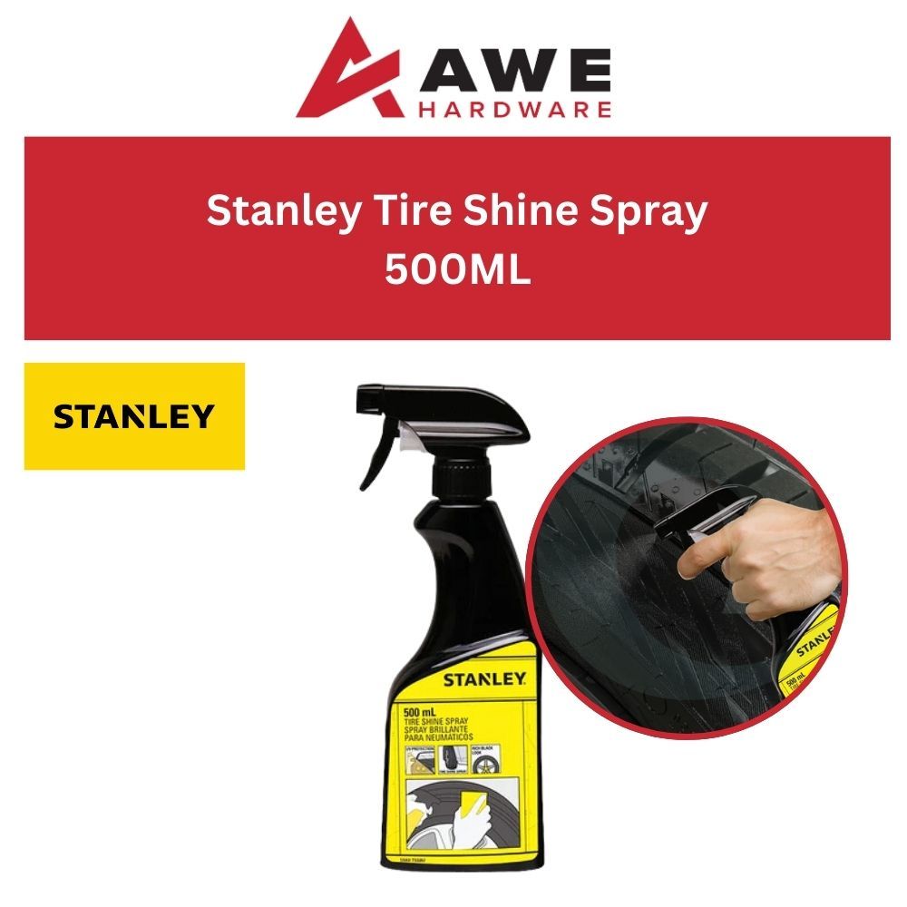 Stanley Car Tire Shine and Rim Shine Spray 500ml SXAU-TSS057 Semburan ...