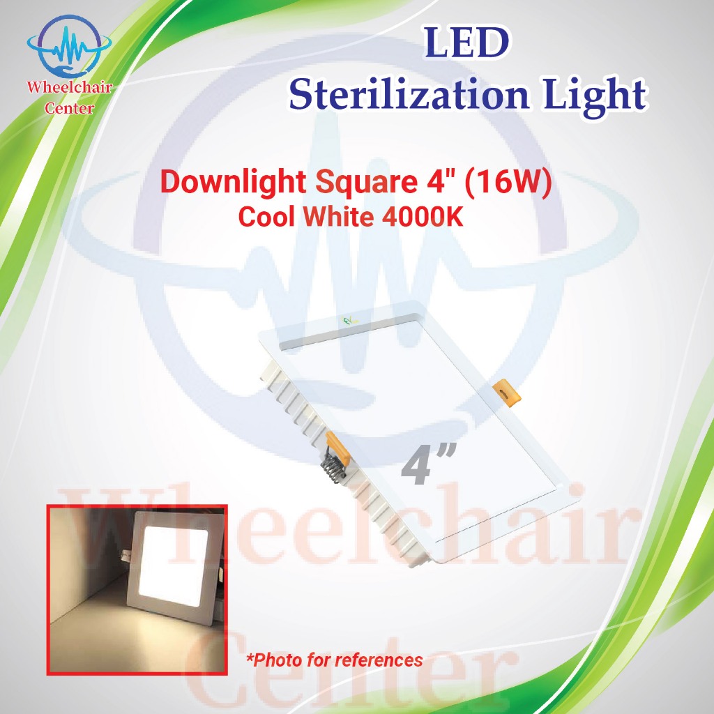 EV SUN LED Sterilization Light Downlight (Square)(LGT-ES-DL16W/24W)(S3 ...