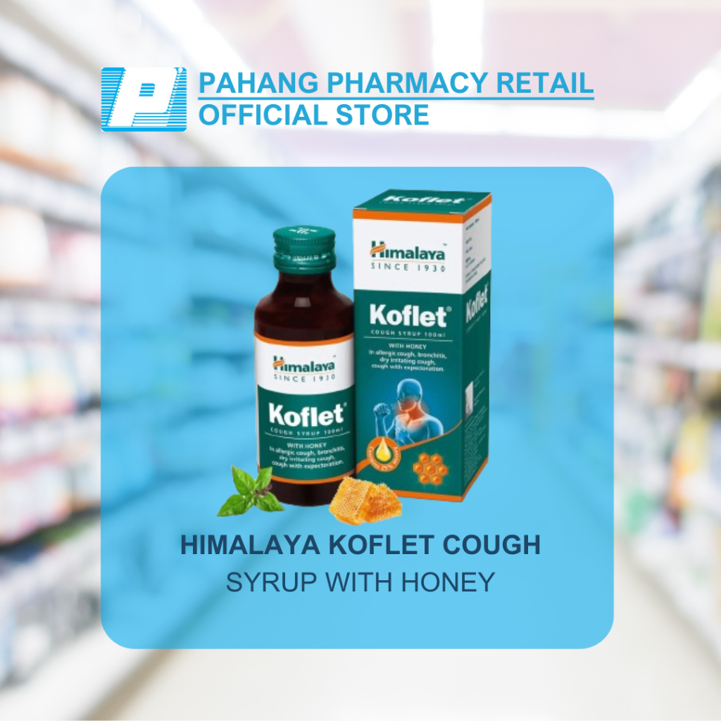 HIMALAYA KOFLET COUGH SYRUP 100ML WITH HONEY | Shopee Malaysia