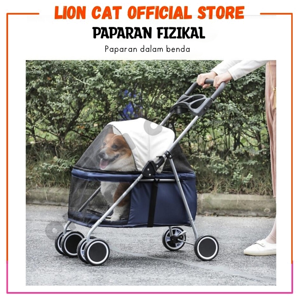 Cat Carrier Trolley Beg Carrier Kucing Cat Trolley Cat Strolley Cat Bag ...