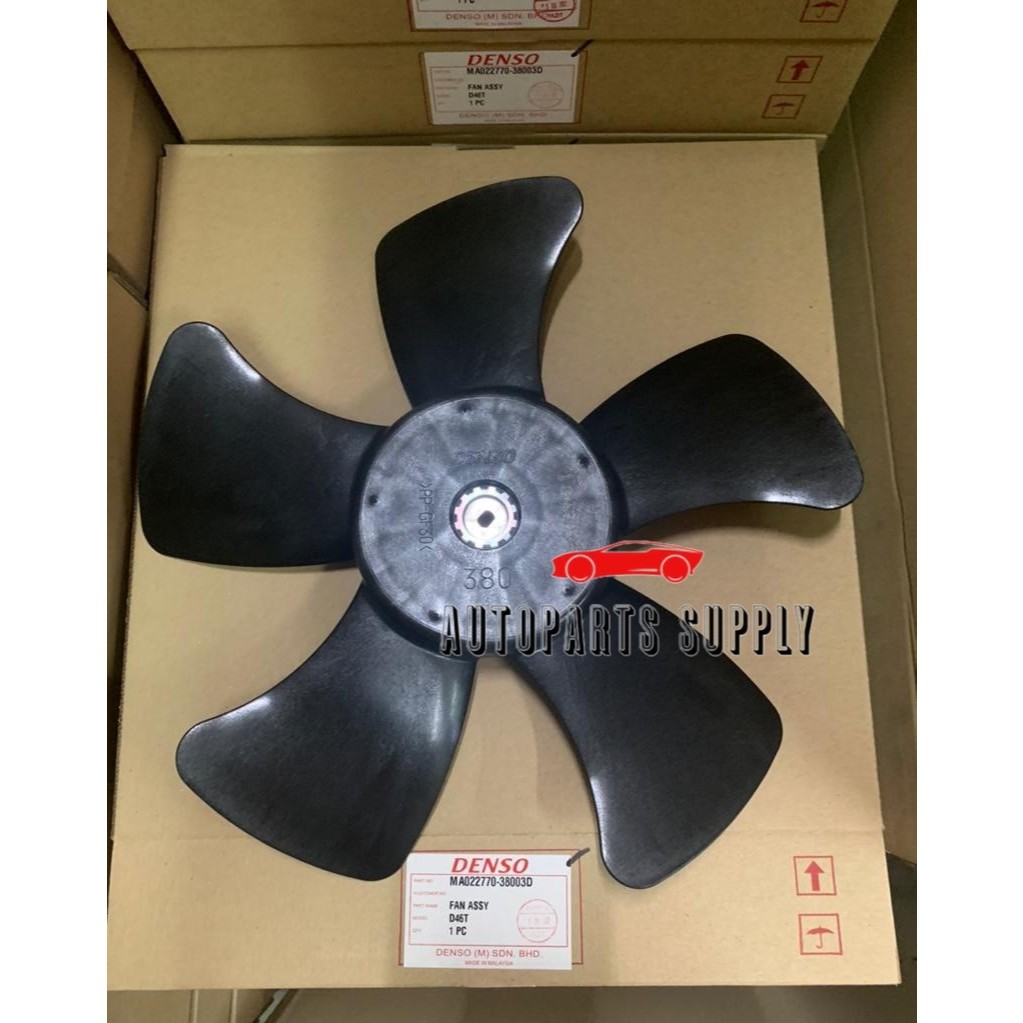 ORIGINAL DENSO PERODUA ALZA D54T RADIATOR FAN BLADE (5 Blade ...