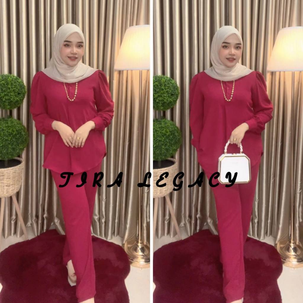 YUNA PUFF SUIT BY Tira Legacy | Shopee Malaysia
