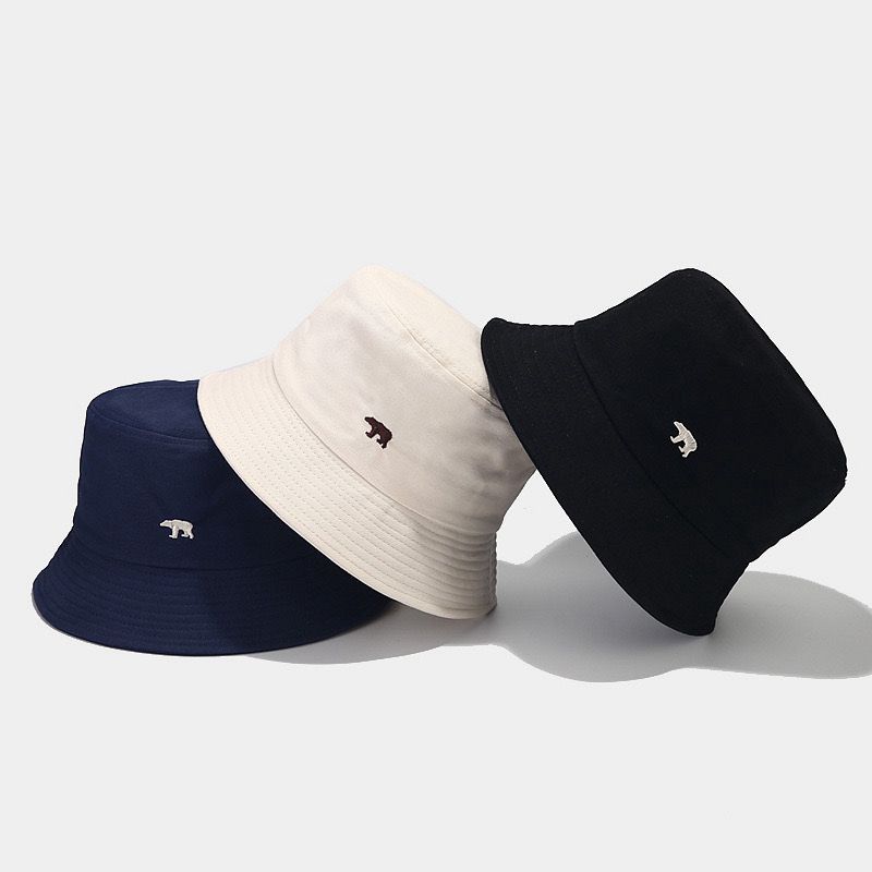 Stok Sedia Ada Unisex Bucket Hat Adult Men and Women Hip Hop Hat Double ...