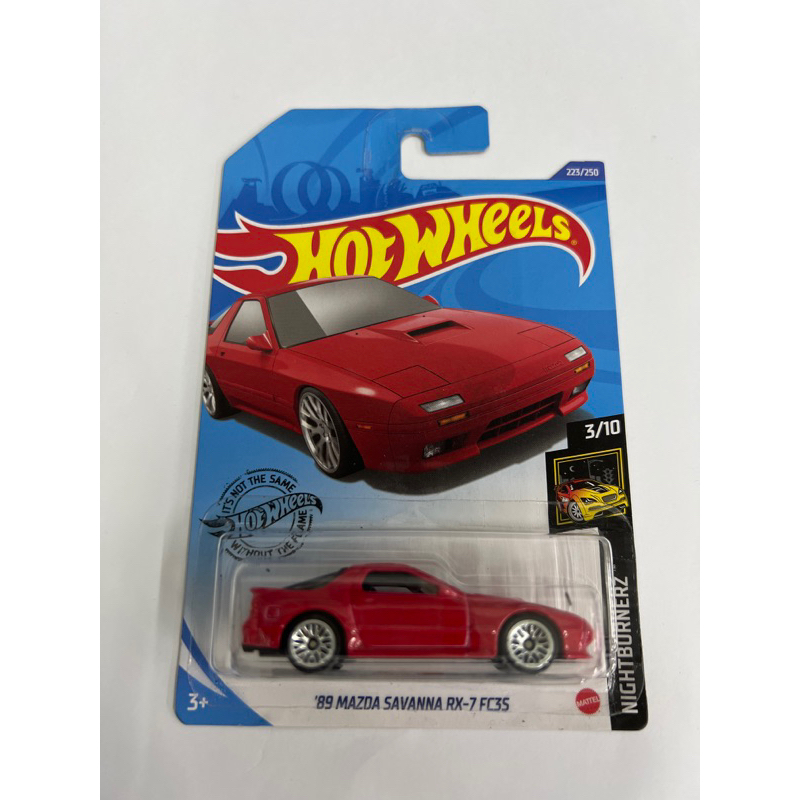 HOT WHEELS ‘89 MAZDA SAVANNA RX-7 FC35 (RED) | Shopee Malaysia