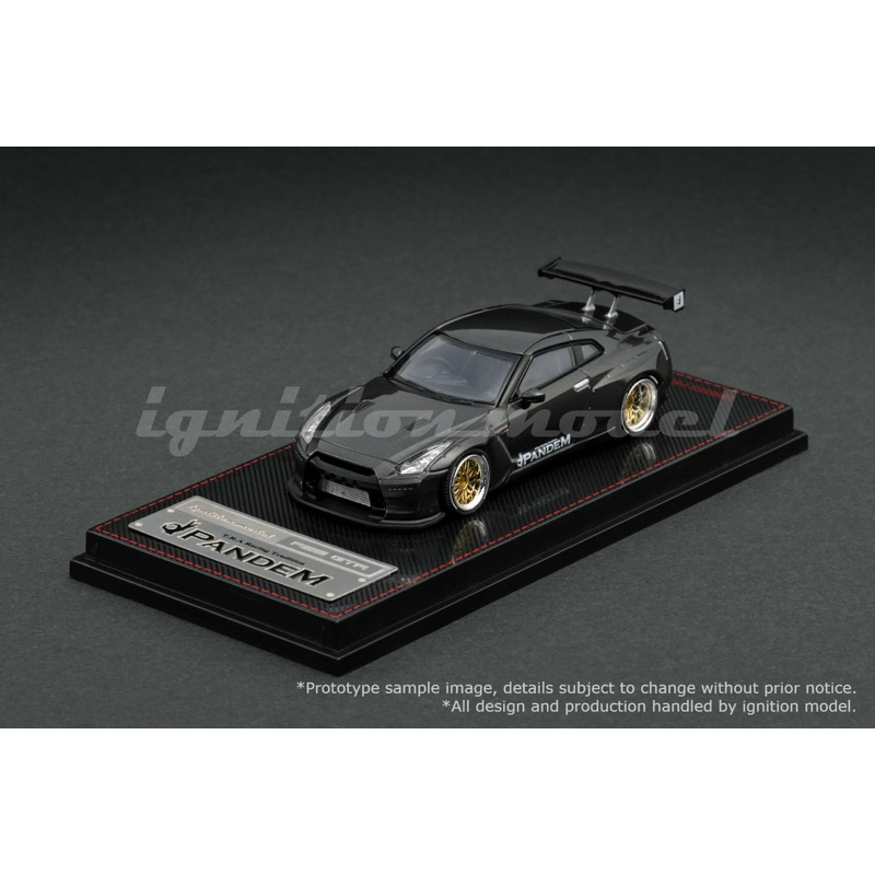 IGNITION MODEL PANDEM R35 GT-R GUN METALLIC IG1397 | Shopee Malaysia