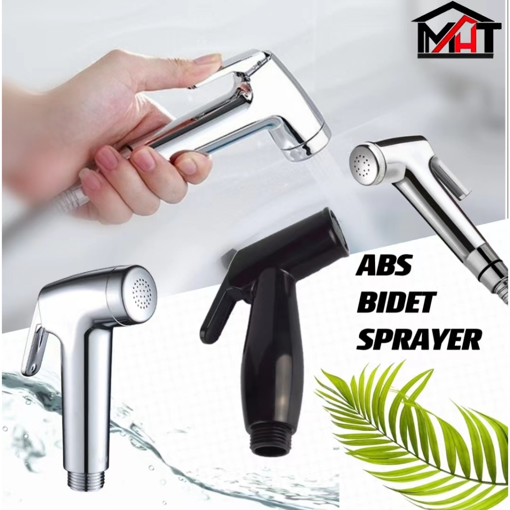 ABS Bidet Sprayer Gun Bidet Bathroom Toilet Set Hand-held Bidet Set ...