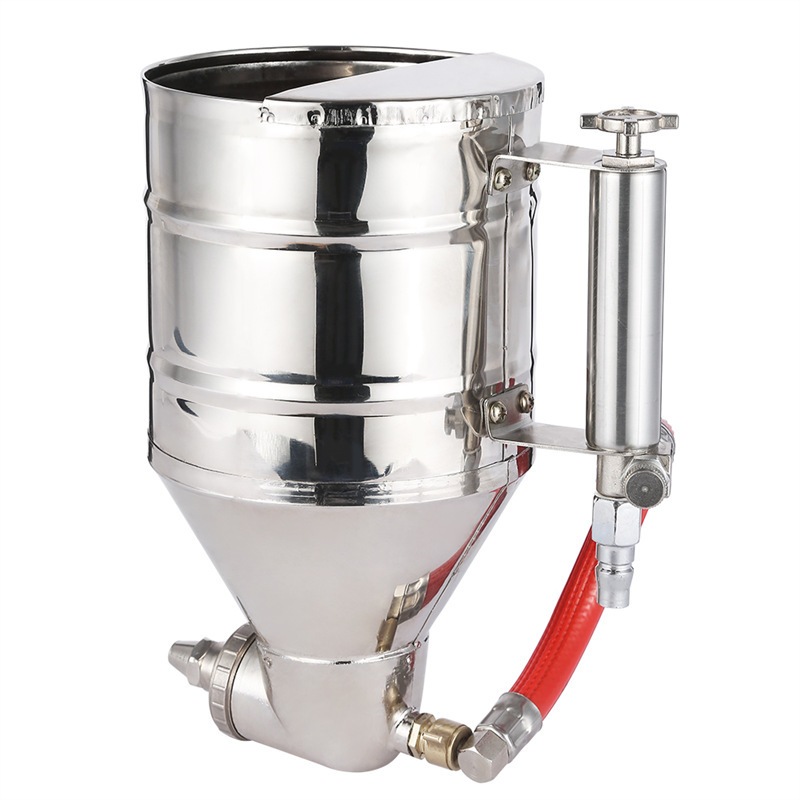 Stainless Steel Air Paint Spray Gun for Diatom Mud Putty Powder ...