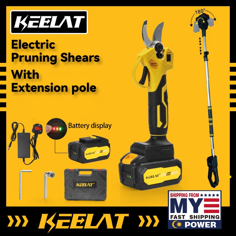 KEELAT Sk5 Electric Pruning shear Pruning cutter cordless Garden ...
