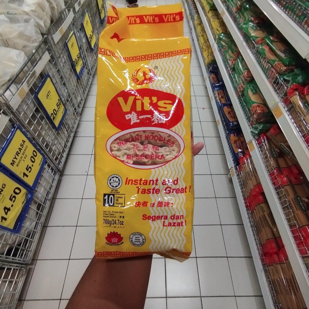 Vits Instant Noodles Mi Segera Instant & Taste Great Segera Dan Lazat ...