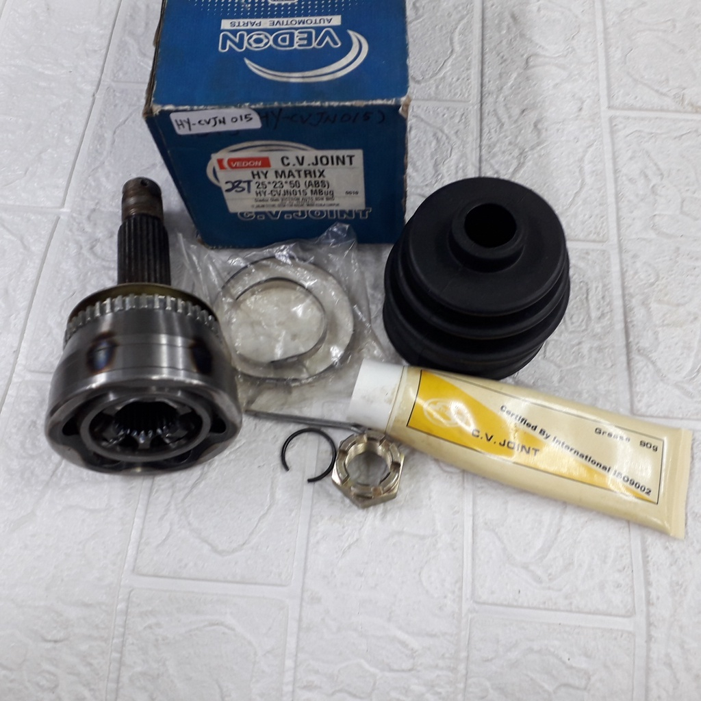 (VEDON HY-CVJN015) (outer 25 teeth & inner 23 teeth) (ABS MODEL) CV ...
