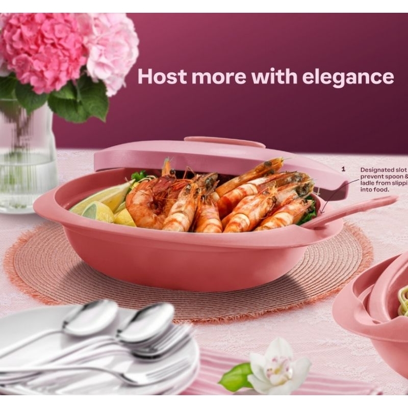 Tupperware Warmie Tup With Serving Spoon set | Shopee Malaysia