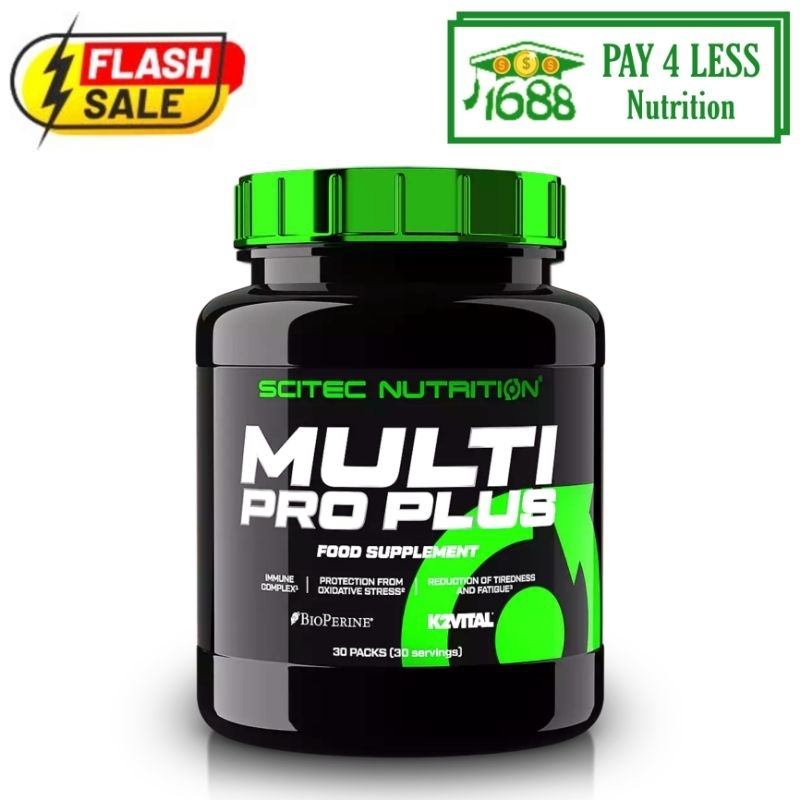 Scitec Nutrition Multi Pro Plus Multivitamin 30packs | Shopee Malaysia
