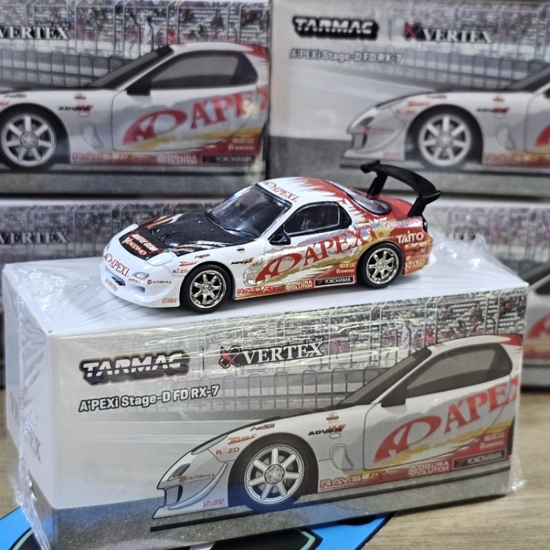 TARMAC VERTEX APEXi STAGE-D FD RX-7 RX7 POSSIBLE CHASE | Shopee Malaysia