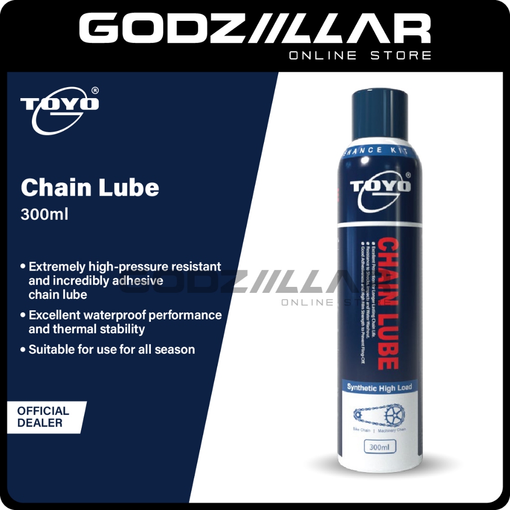 (300ml) Toyo-G Chain Lube Synthetic High Load Motorcycle Chain Lube ...