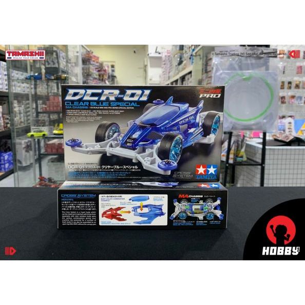 Tamiya 95500 DCR-01 Clear Blue Special (MA Chassis) (Mini 4WD) | Shopee ...