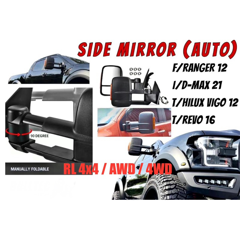 Toyota Hilux Vigo Revo Rocco rogue Ford Ranger T6 T7 T8 Raptor Wildtrak ...