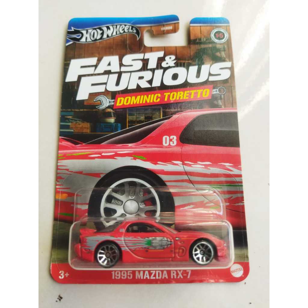 Hot Wheels Mainline Series Fast And Furious Dominic Toretto 1995 Mazda ...