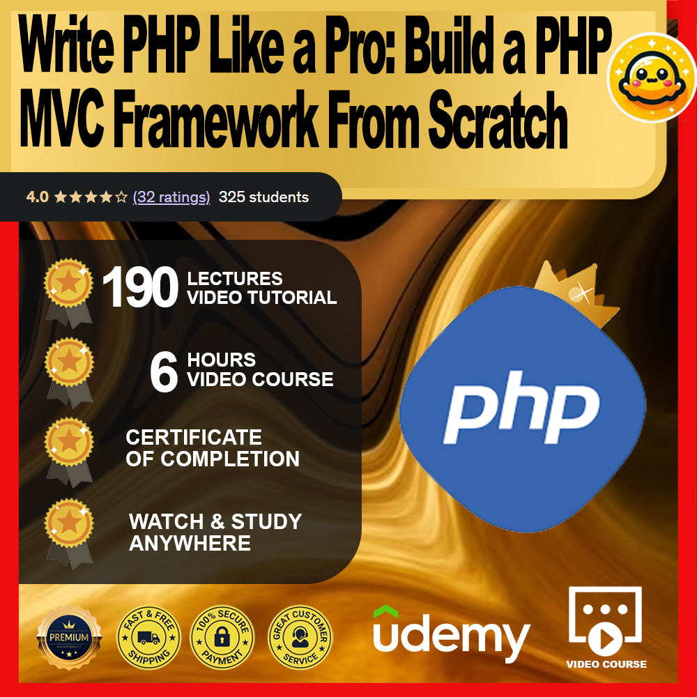 Video Course Write Php Like A Pro Build A Php Mvc Framework From 9915