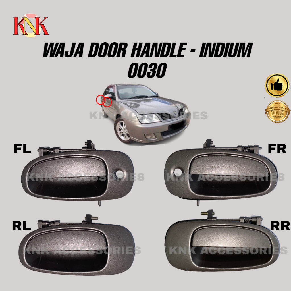 Proton Waja Door Outer Handle (1pcs)- Indium (0030) | Shopee Malaysia