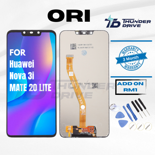Thunder Drive Serasi Dengan HW NOVA 3I ORI LCD Skrin Sentuh | Shopee Malaysia