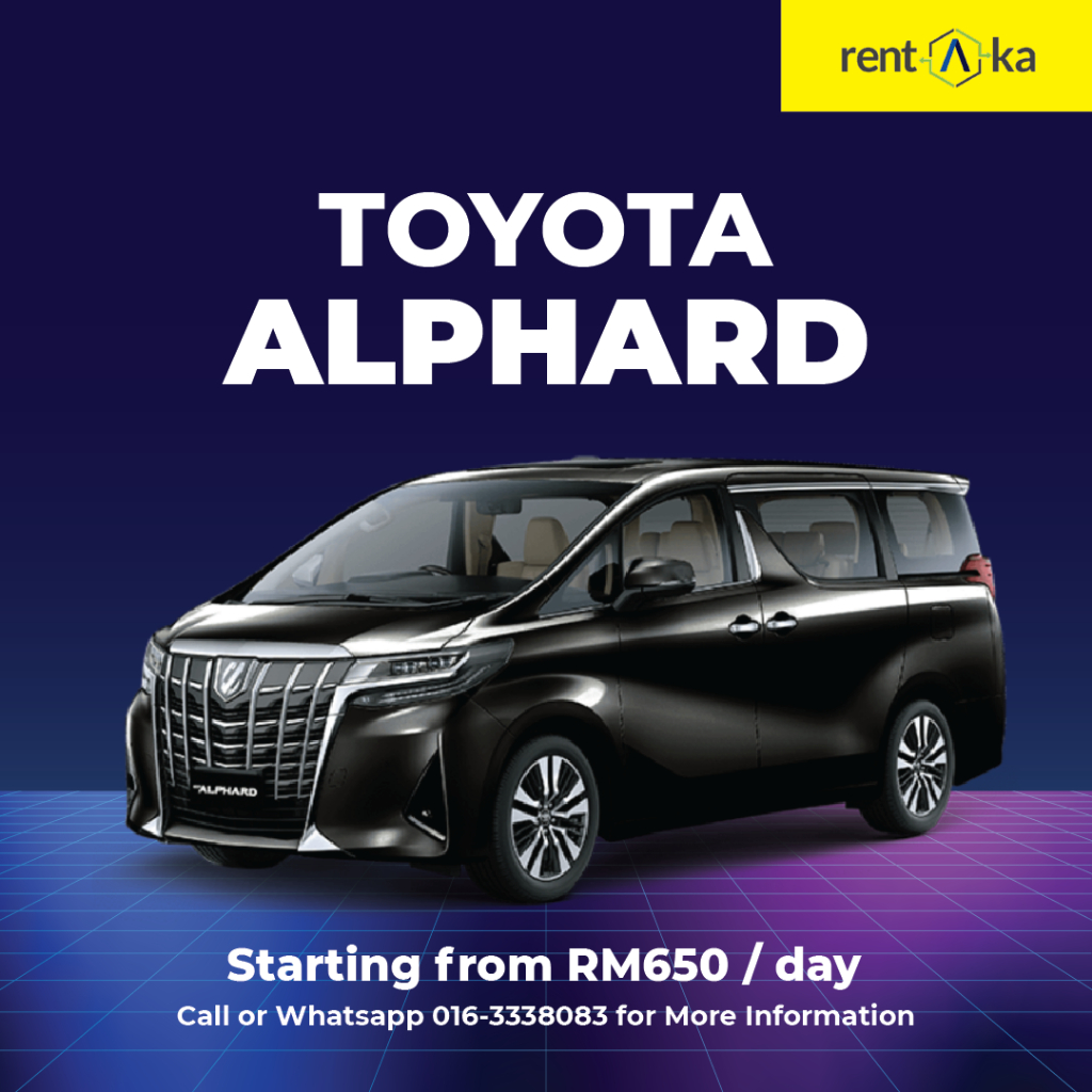 Rental Toyota Alphard - Rentaka [Starting from RM650/day] | Shopee Malaysia