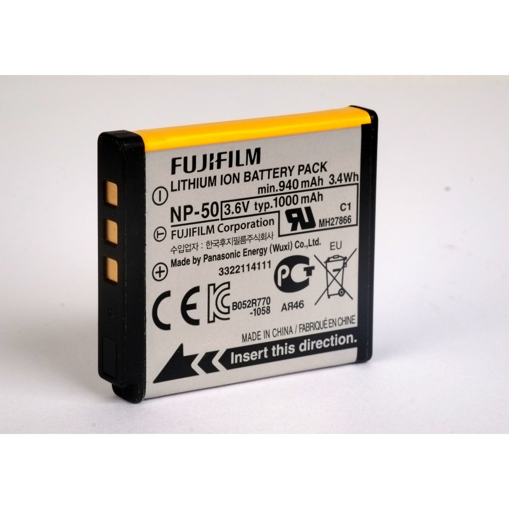 Fujifilm NP-50 original battery for Fuji Pentax Kodak digital camera ...
