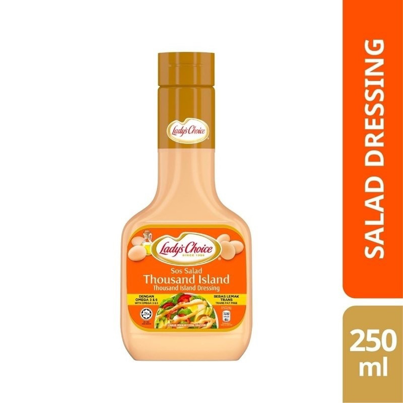 Lady's Choice Dressing Thousand Island 250ml EXP: 01/2026 | Shopee Malaysia