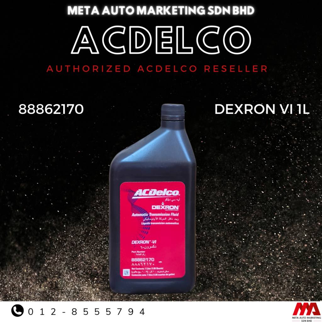 Ac Delco Auto Transmission Fluid DEXRON VI (1L) | Shopee Malaysia