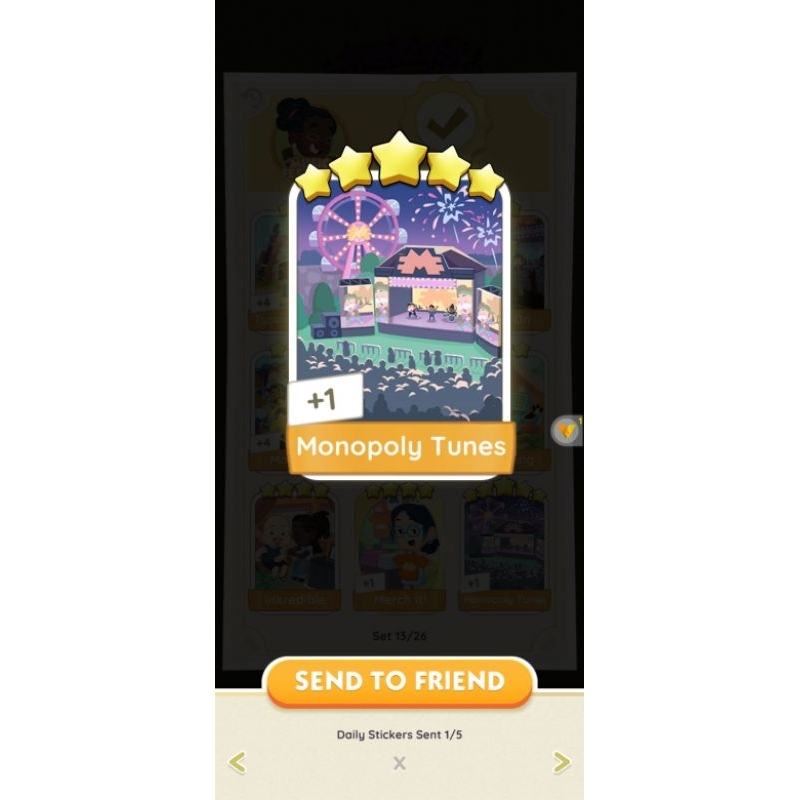 Monopoly GO Sticker MONOPOLY TUNES | Shopee Malaysia