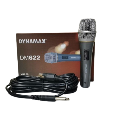 Dynamax DM622 Dynamic Wired Vocal Karaoke Microphone C/W 5 Mtr ...
