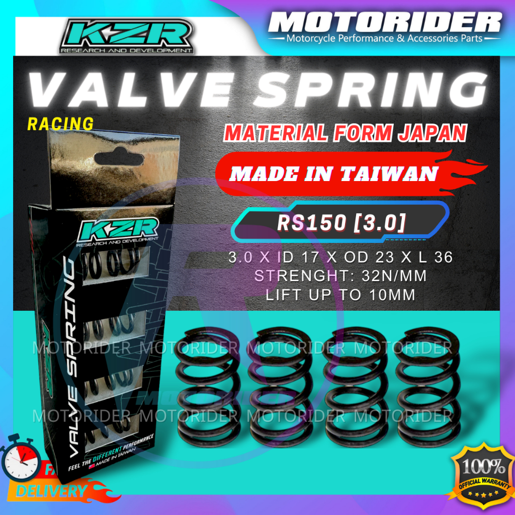 KZR Racing Valve Spring SYM VF3i | RS150 | LC135 Made In Taiwan ...