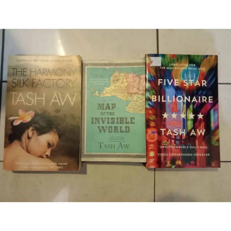 [Second Hand Book]TASH AW: THE HARMONY SILK FACTORY+MAP INVISIBLE WORLD ...
