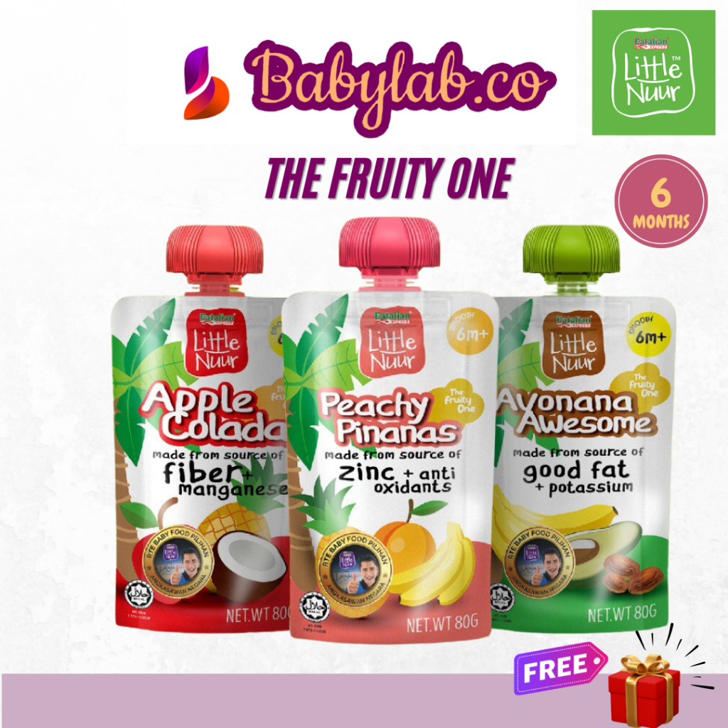 LITTLE NUUR | BABY FOOD MAKANAN BAYI READY TO EAT RTE PUDING PUREE ...