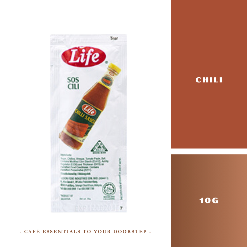 Life Chili Sauce Tomato Sauce - 10g x (10/20/50 Sachets) | Shopee Malaysia