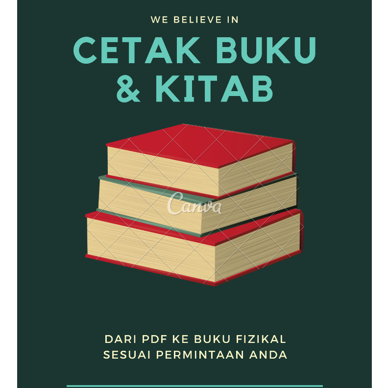 CETAK BUKU DARI PDF KE BUKU FIZIKAL | JEJAK SANTRI | Shopee Malaysia