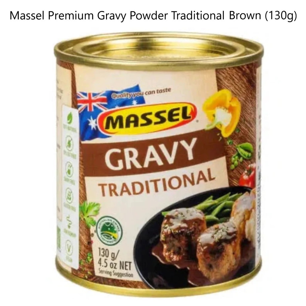 Massel Premium Gravy Powder Traditional Brown (130g) | Shopee Malaysia
