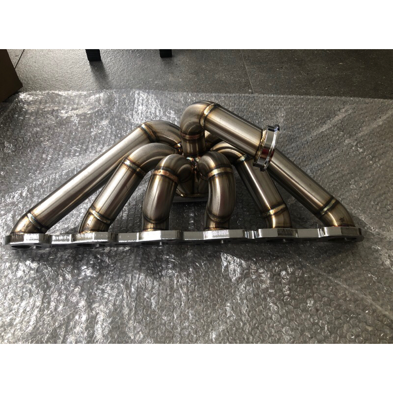 NISSAN SKYLINE R32 R33 R34 RB20 RB25 3MM top mount turbo manifold header | Shopee Malaysia